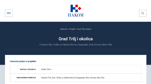 Grad Trilj nositelj projekta razvoja infrastrukture širokopojasnog ...