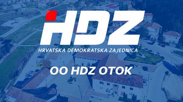 Priopćenje OO HDZ-a Otok - FERATA - FERATA