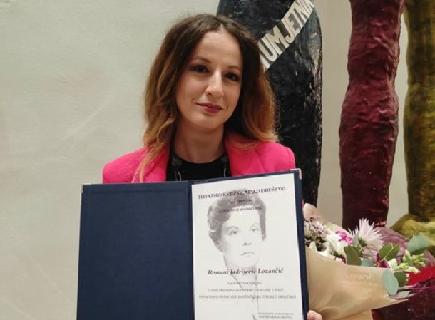 Sinjanka Romana Jadrijević Lozančić dobitnica Nagrade Eva Verona ...