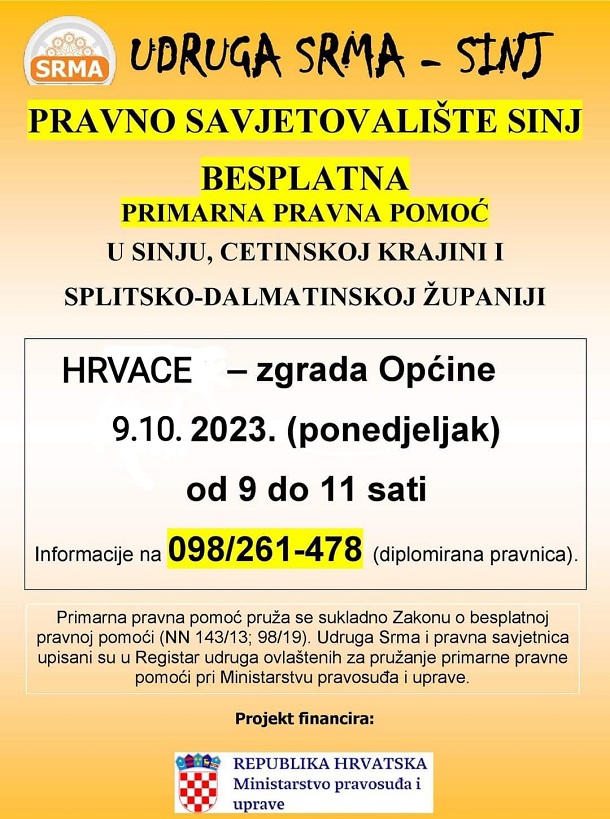 Besplatna pravna pomoć u Hrvacama - FERATA