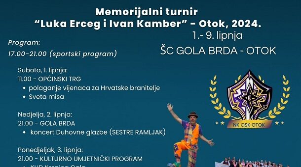 Sutra u Otoku počinje Memorijalni turnir Luka Erceg i Ivan Kamber - FERATA